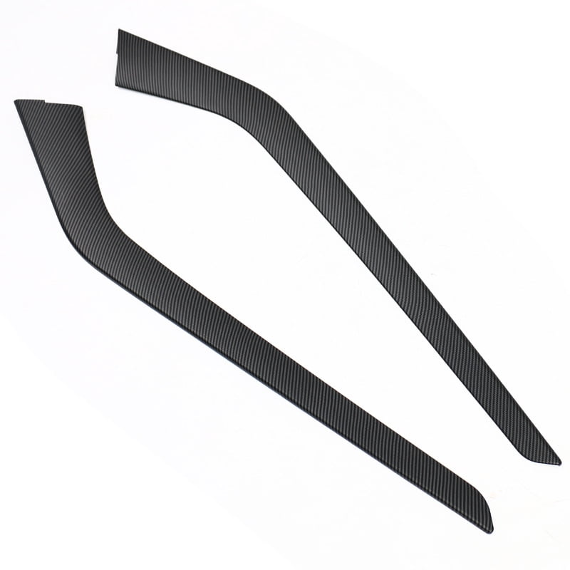 matte Carbon fiber White black for Tesla Model 3 Center control side ...