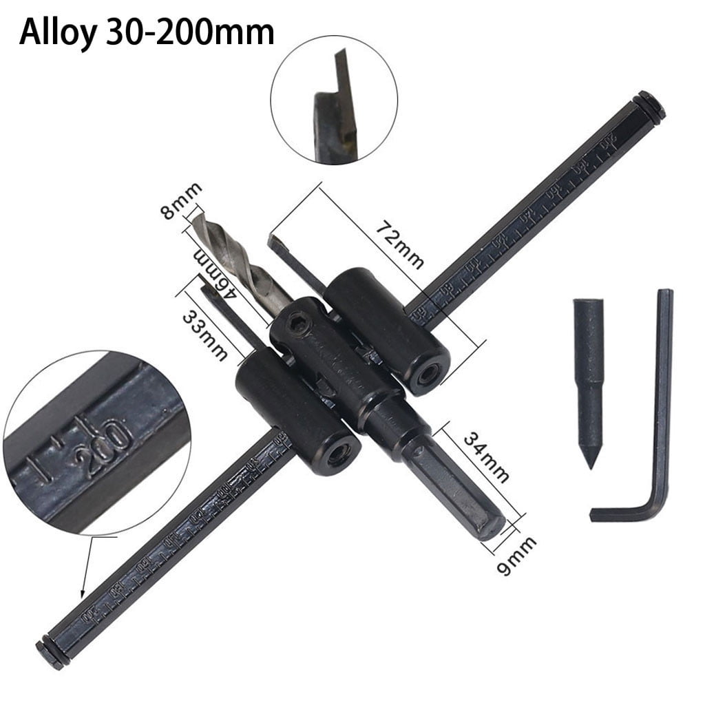 matte bathroom faucet! Adjustable Type Cutter Hole Opener 120/200/300mm ...