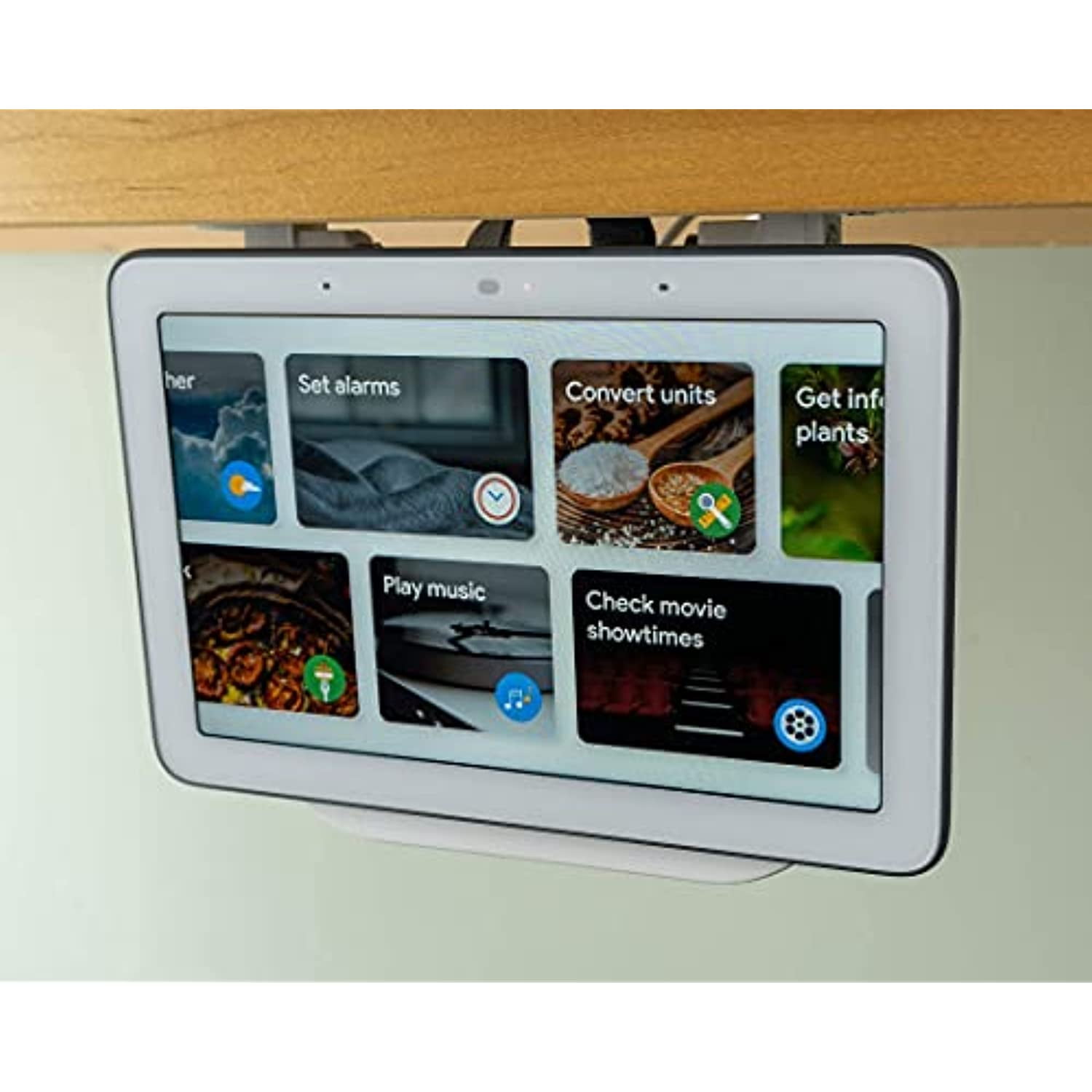 matter form Google Nest Hub Home Under Cabinet Mount, 1st & 2nd Gen ...