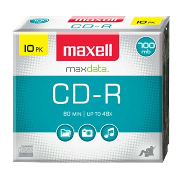 Blank CD-R Discs in Blank Media - Walmart.com