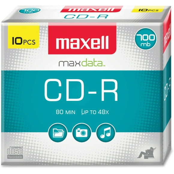 Blank CD-R Discs in Blank Media - Walmart.com