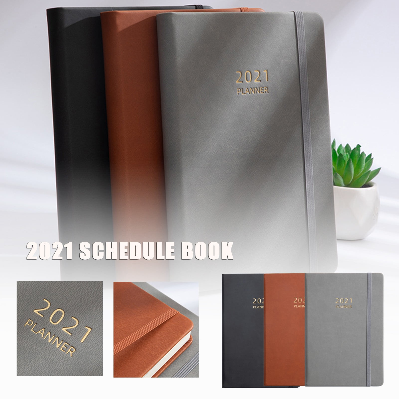 maxiaoxia 2021 Schedule Notepad Inside Page A5 Efficiency Manual ...