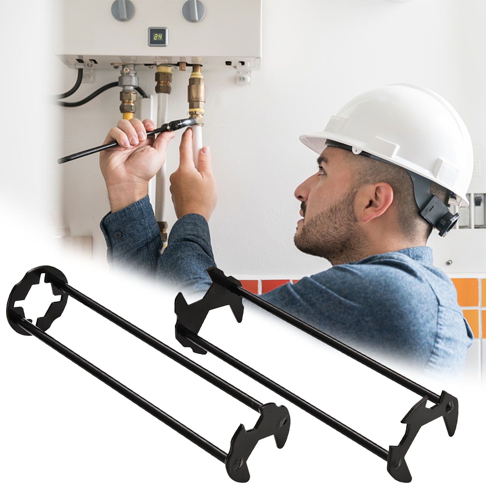 maxiaoxia Basin Wrench, Multifunctional Double-Ended Sink Wrench Tools ...