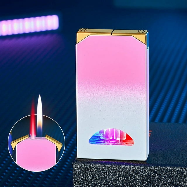 maxiaoxia Cool Torch Lighters Windproof For Outdoor Douable Blue Flame ...