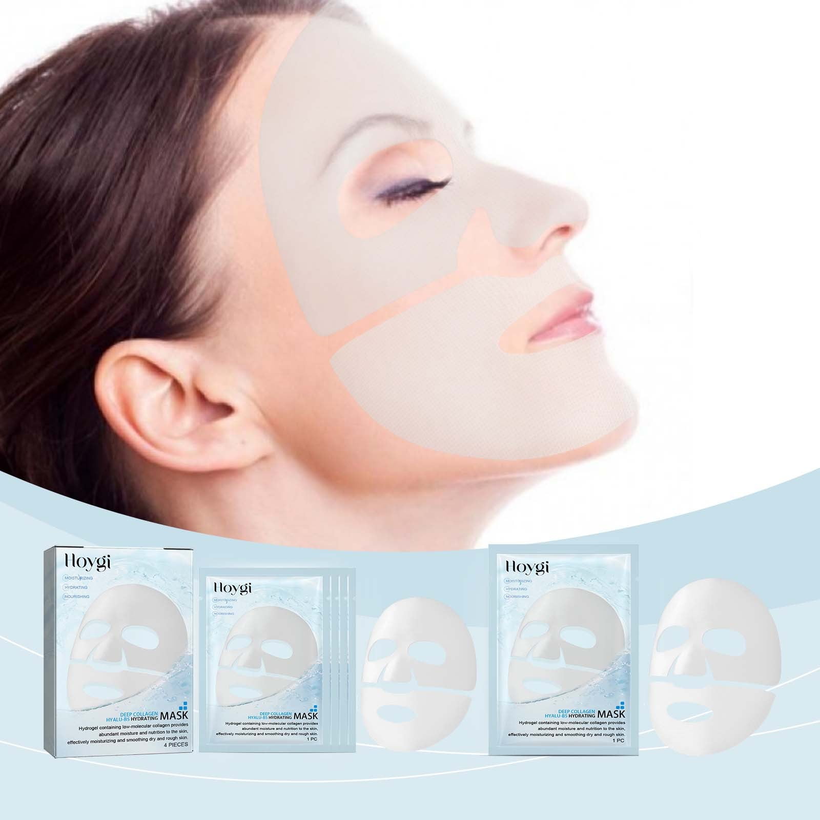 maxiaoxia Deep Collagen B5 Mask, Hydrolyzed Collagen Face Masks ...