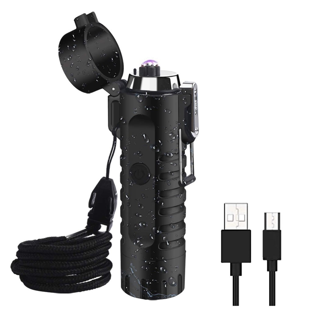 maxiaoxia Electric Lighter Flashlight Portable LED Lighter Flashligh ...