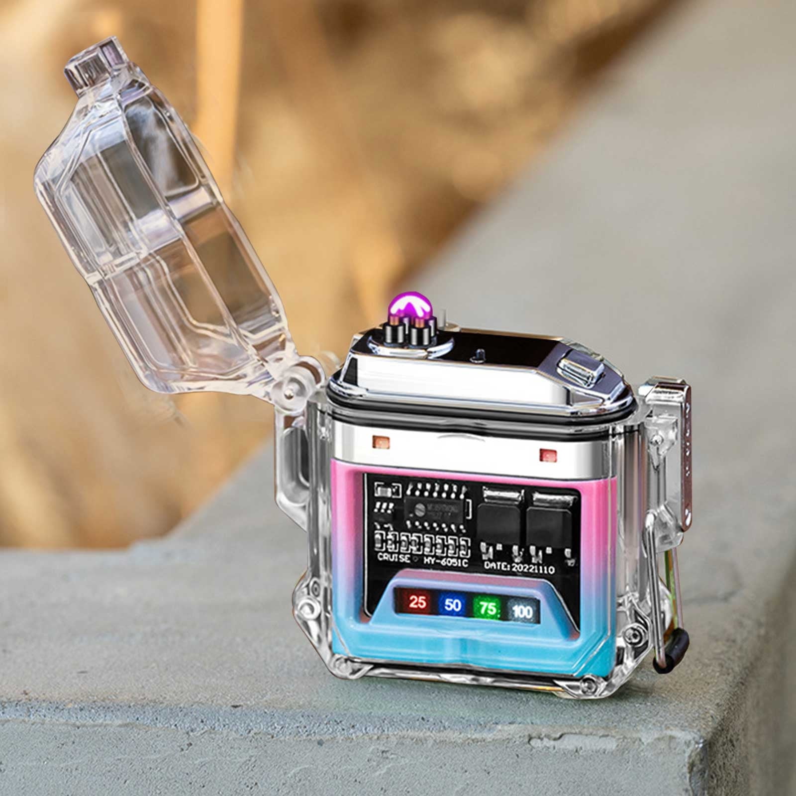 maxiaoxia Electronic Rechargeable Lighter, Electric Lighter ...