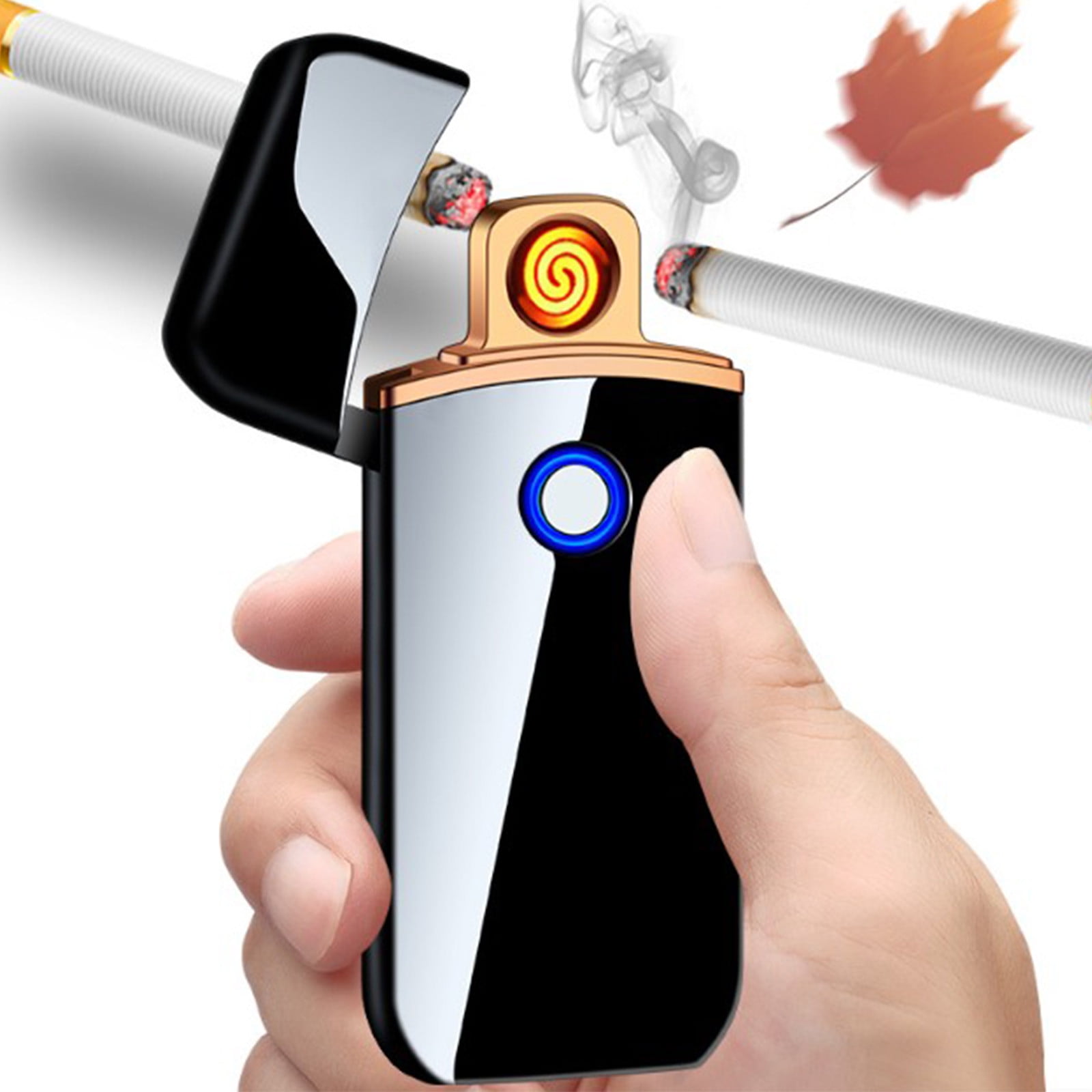 maxiaoxia Electronic Rechargeable Lighter Type-C Rechargeable Lighter ...