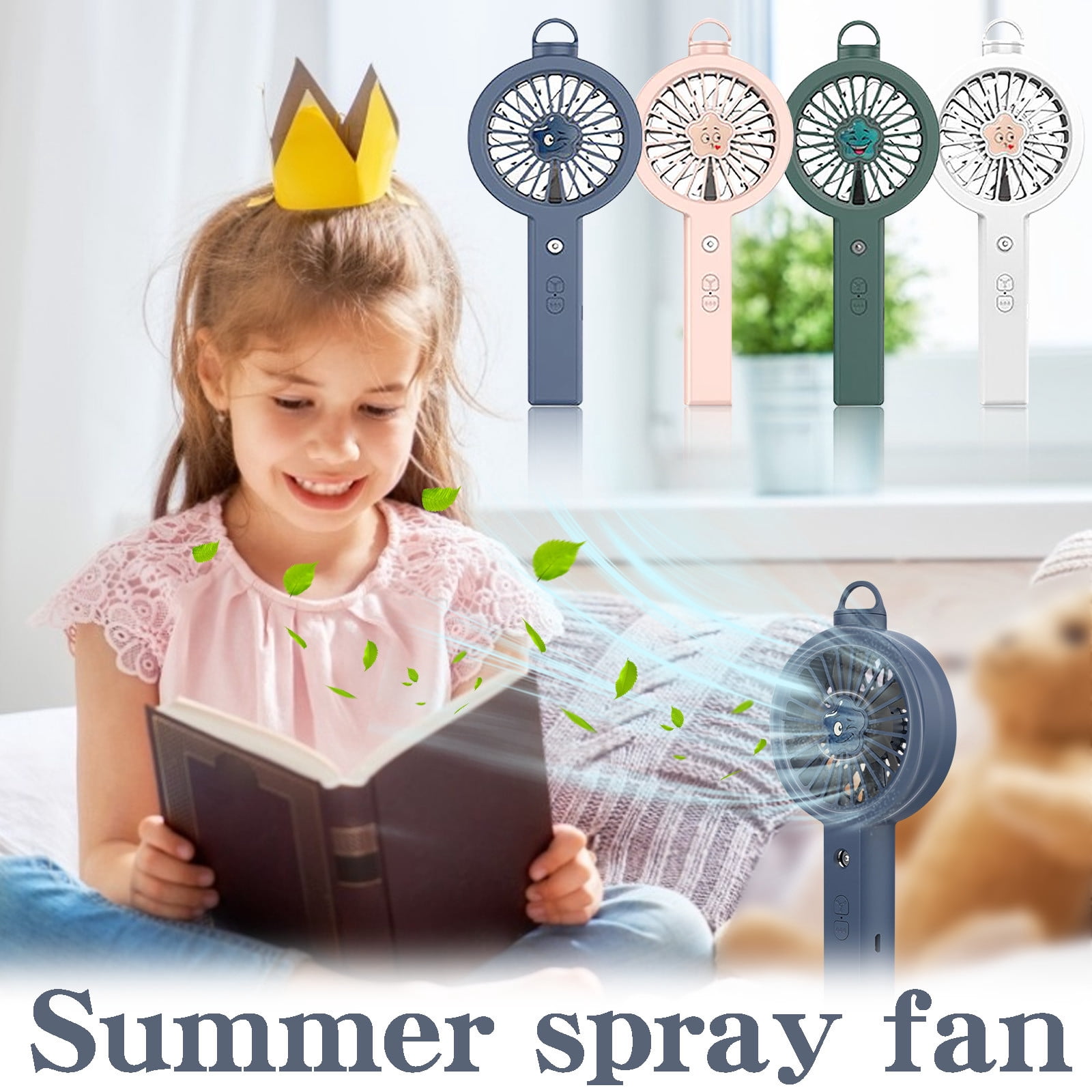 maxiaoxia Hand-held Spray Fan Humidification And Water Replenishment ...