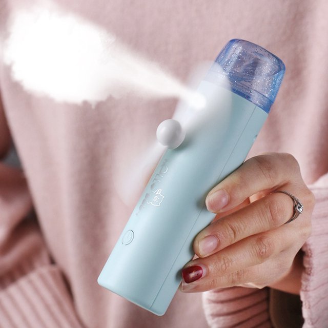 maxiaoxia Handheld Fan Portable Misting Fan USB Rechargeable Fan With ...