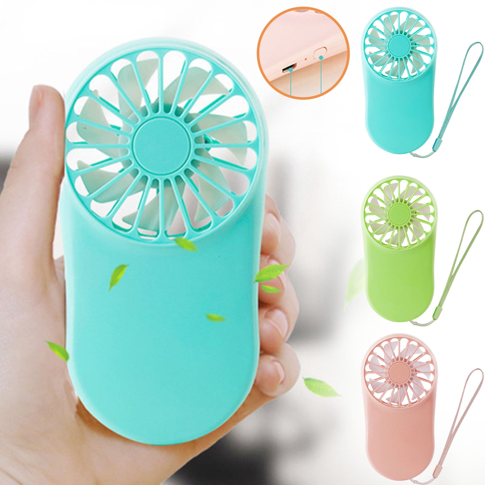 maxiaoxia Mini Handheld FanPersonal Portable Desk Stroller Table Fan ...