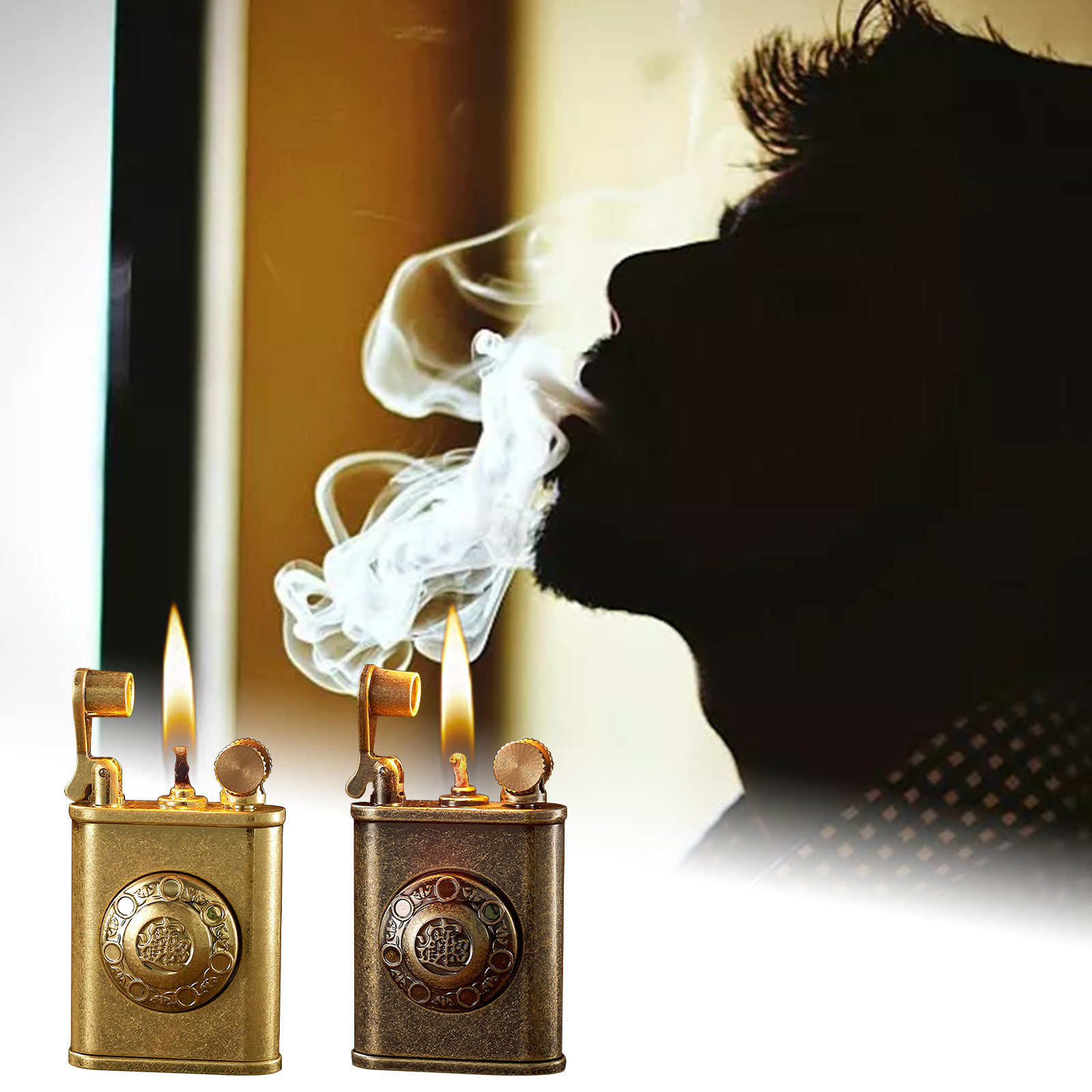 maxiaoxia Old-fashioned Pure Copper Dial Old-fashioned Fidget Stress ...