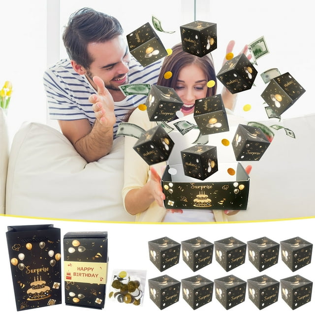 maxiaoxia Surprise Box Gift Box for Money, DIY Gift Box, Birthday ...