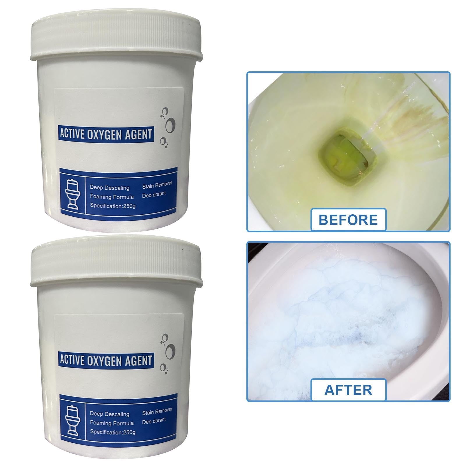 maxiaoxia Toilet Active Oxygen Agent, Toilet Cleaner, Pipe Dredger ...