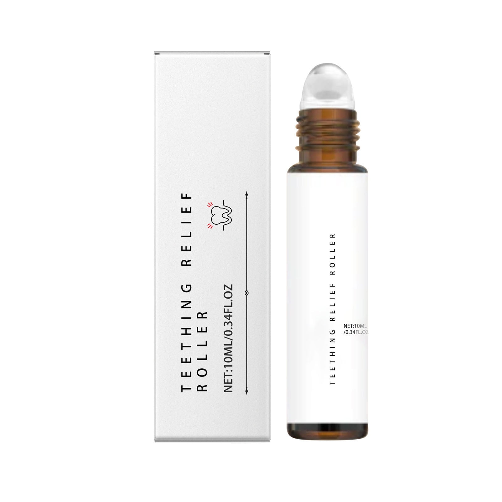 maxiaoxia Velaria Teething Roller, Teething Oil for Babies, Baby ...