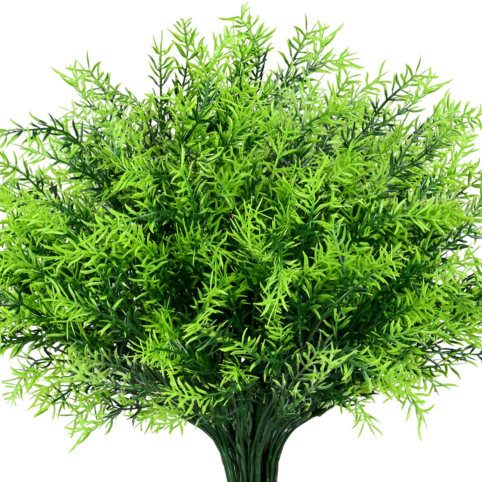 maxkes Artificial Plants Outdoor, 20pcs UV Resistant Faux Plants ...