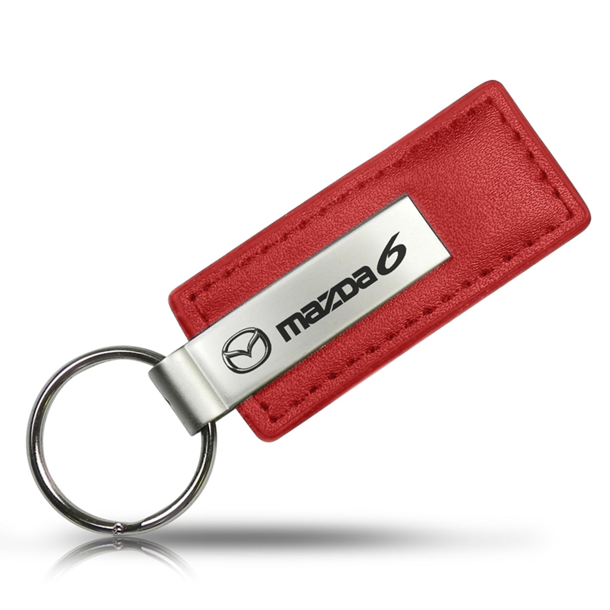 mazda6 red leather key chain - Walmart.com