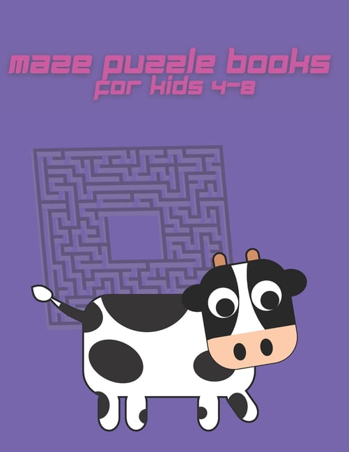 maze puzzle books for kids 4-8: Workbook for Games, Puzzles, and ...