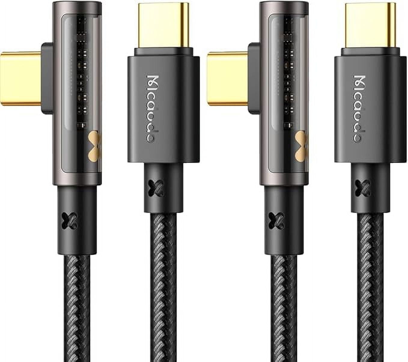 mcdodo [2 Pack USB C to USB C, Cable 5A PD100W Cord QC5 Super Fast ...