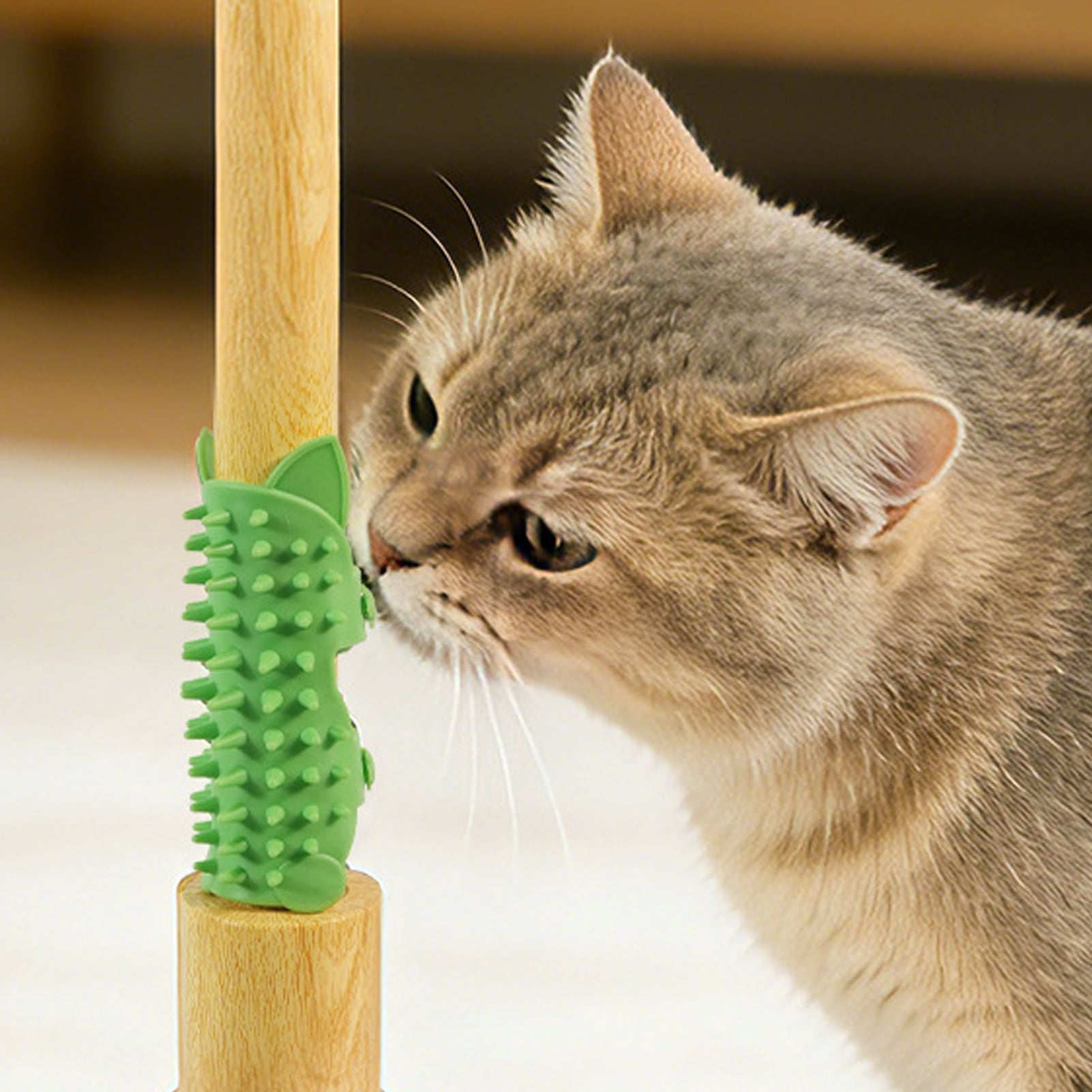 mdesiwst Cat Table Leg Face Scratcher Adjustable Indoor Cats Silicone ...