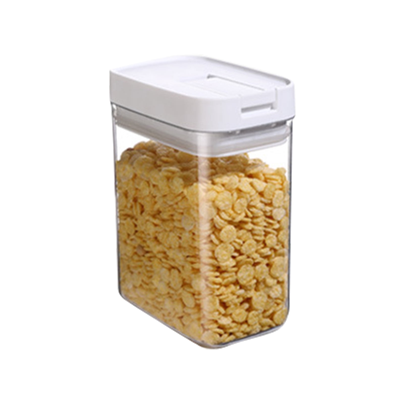 mdesiwst Food Sealed Jar Easy One-Handed Opening Airtight Container ...