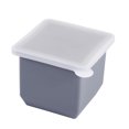 mdesiwst Large Square Ice Cube Tray with Lid Food-Grade Silicone Mold ...
