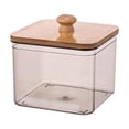 mdesiwst Laundry Beads Storage Box with Bamboo Cover Large Opening ...
