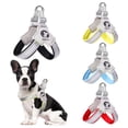 mdesiwst Night Safety Pet Harness High-Brightness Reflective Strips Y ...