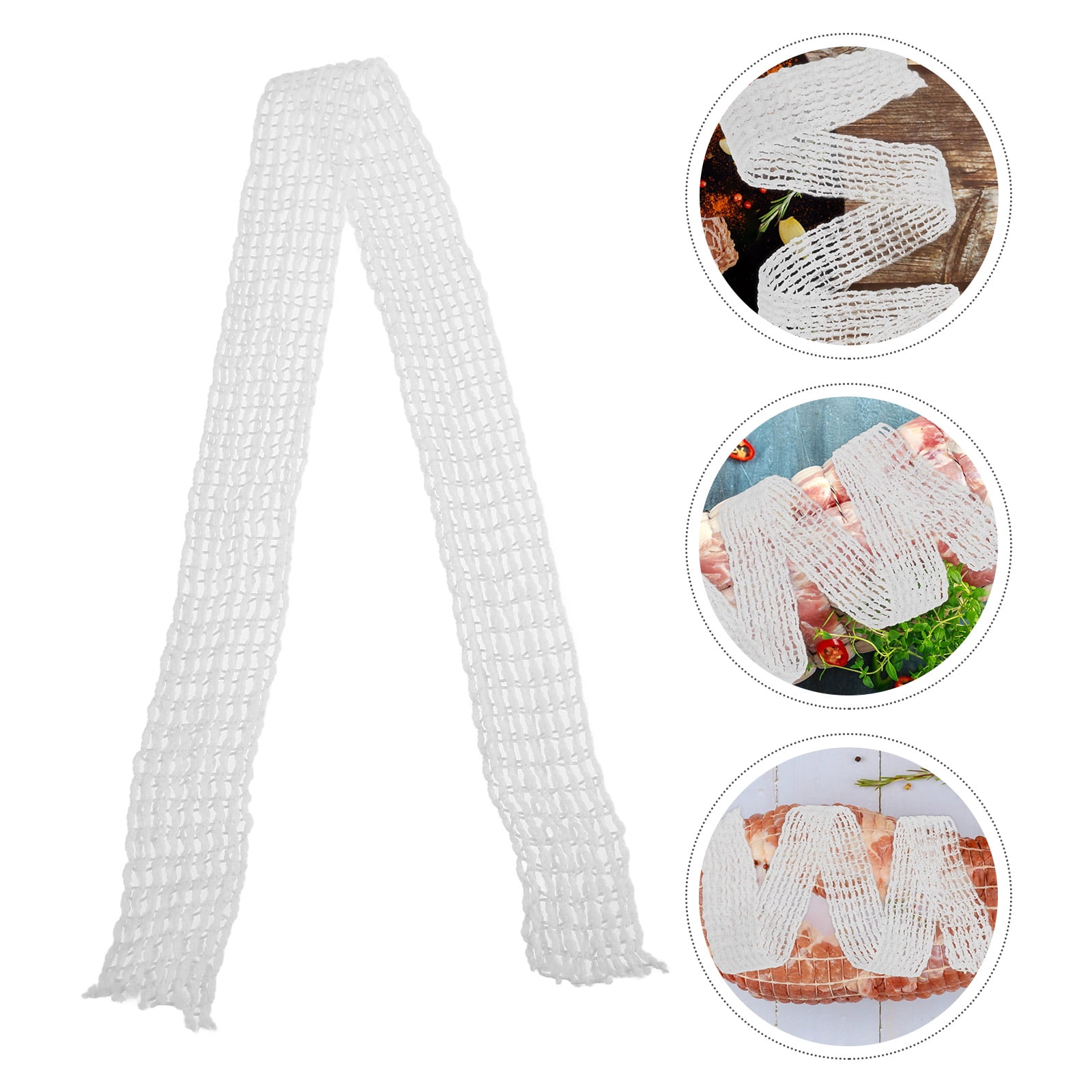 meat netting roll 4pcs elastic cotton netting meat butcher twine net ...