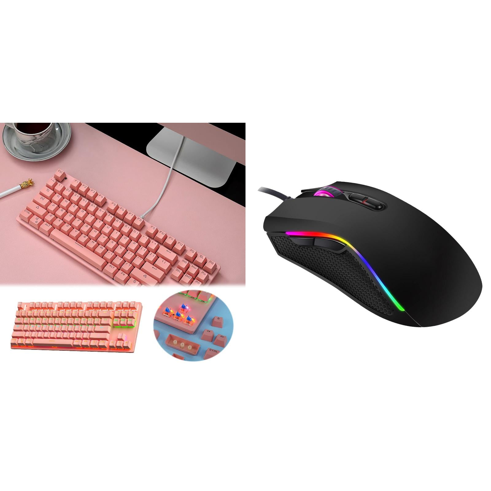 mechanical keyboard and mouse Rubber Side Grips for PC Laptop ...