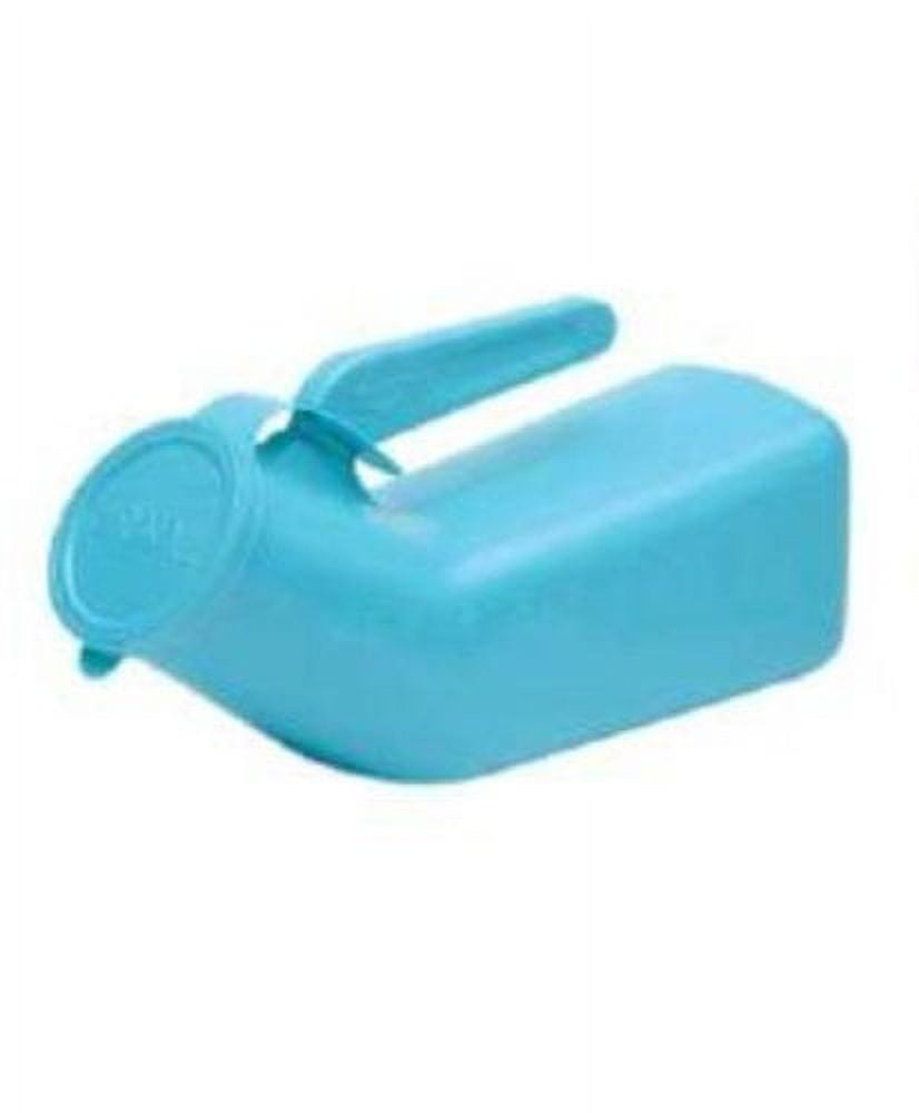 medegen roommates sterilizable blue male urinal with cover & handle 1 ...