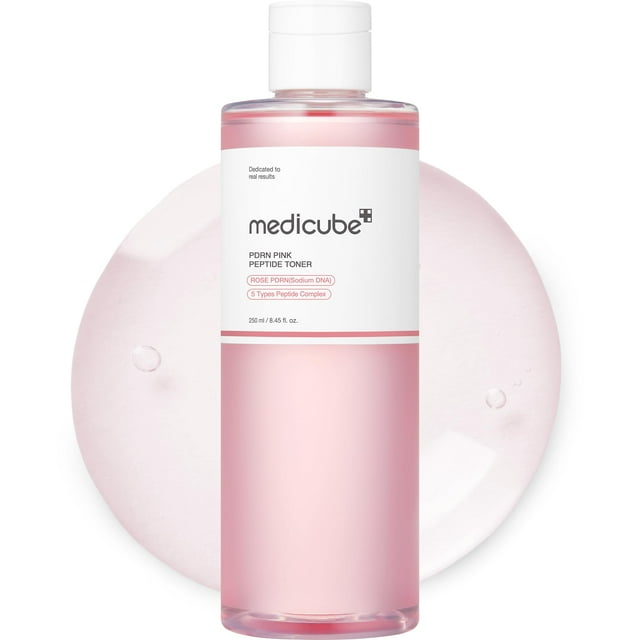 medicube PDRN Pink Peptide SAF21 Toner I Pink Glow Toner for Skin ...