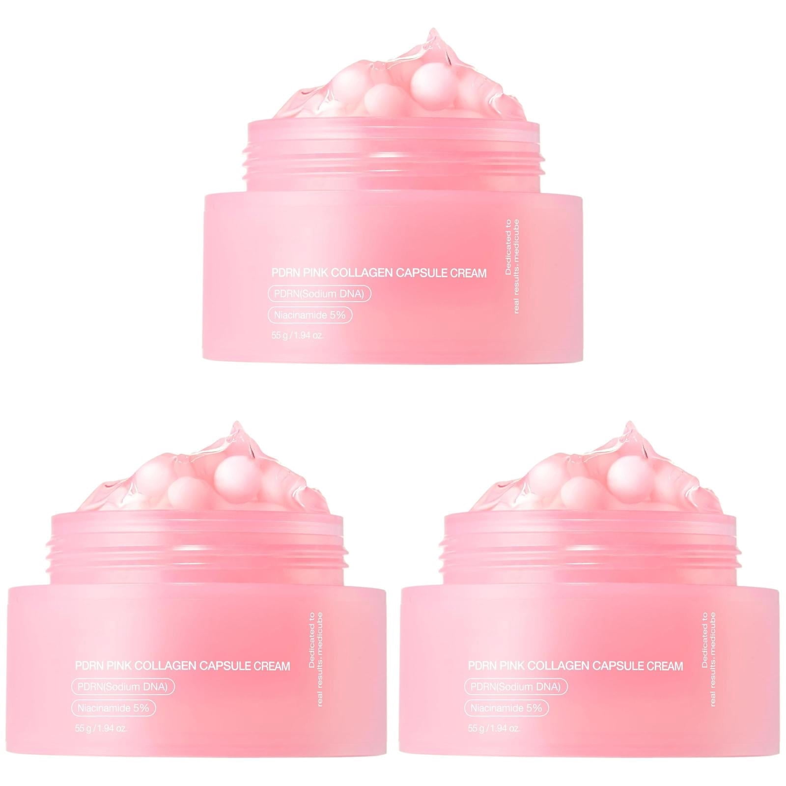 medicube Salmon DNA PDRN Collagen Capsule Cream, Lightweight Hydrating ...