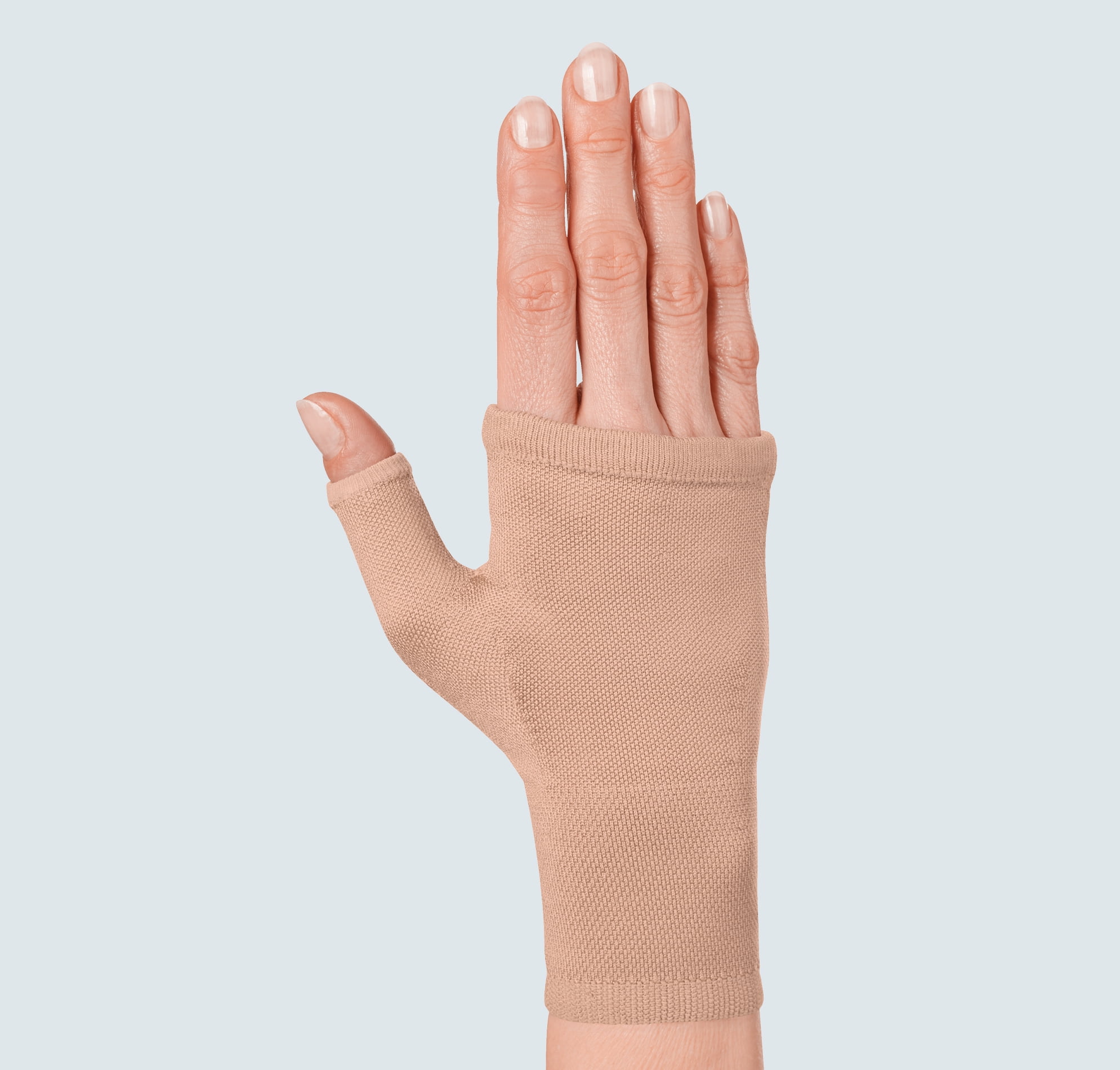 mediven Harmony Seamless 20-30 mmHg Compression Gauntlet, Sand, III ...