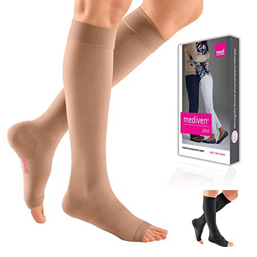 mediven Plus, 20-30 mmHg, Calf High Compression Stocking, Open Toe ...