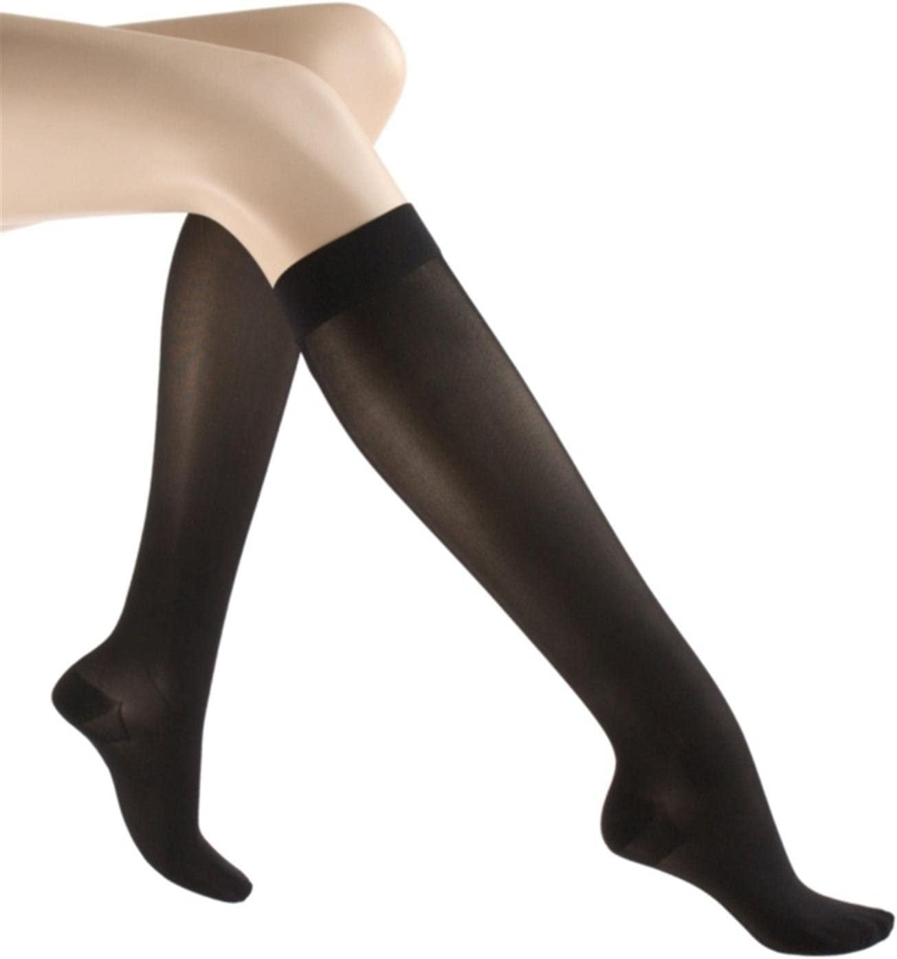 mediven sheer & soft for Women, 20-30 mmHg Calf High Closed Toe ...
