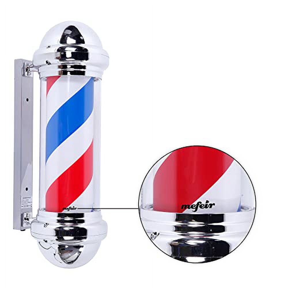 mefeir 2 Packs 28'' LED Barber Pole Light Classic Style,Hair Salon ...