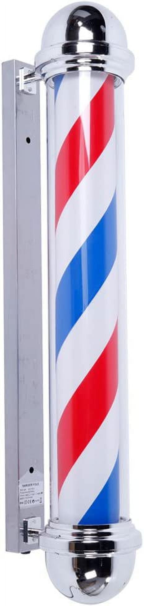 mefeir 36'' LED Barber Pole Light Classic Style,Hair Salon Barber Shop ...