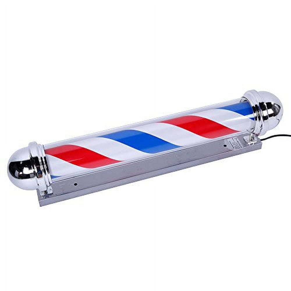 mefeir 36'' LED Barber Pole Light Classic Style,Hair Salon Barber Shop ...