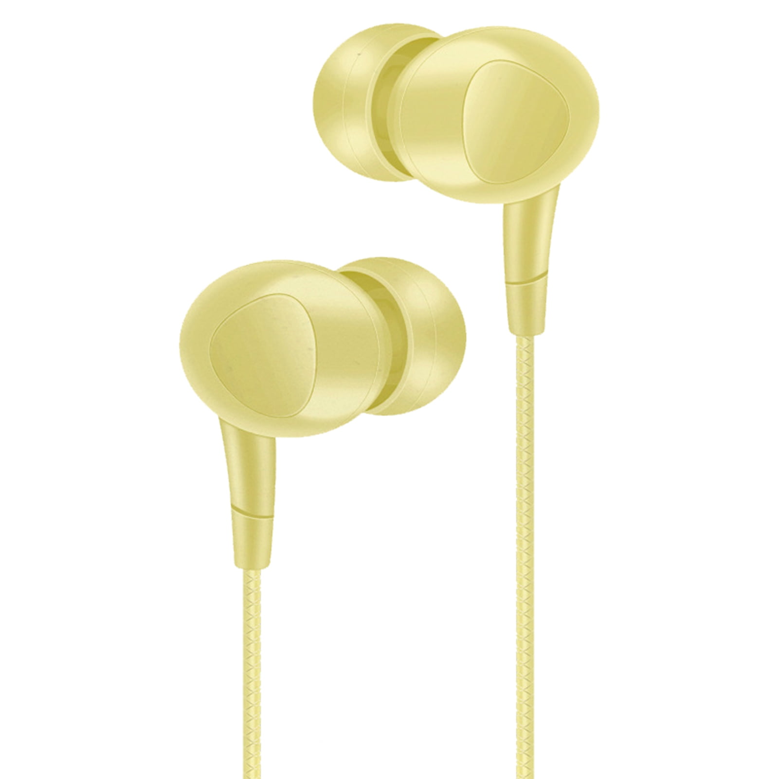 meijuhuga Wired Earphone Universal Heavy Bass Dual Drive 3.5mm In-ear ...