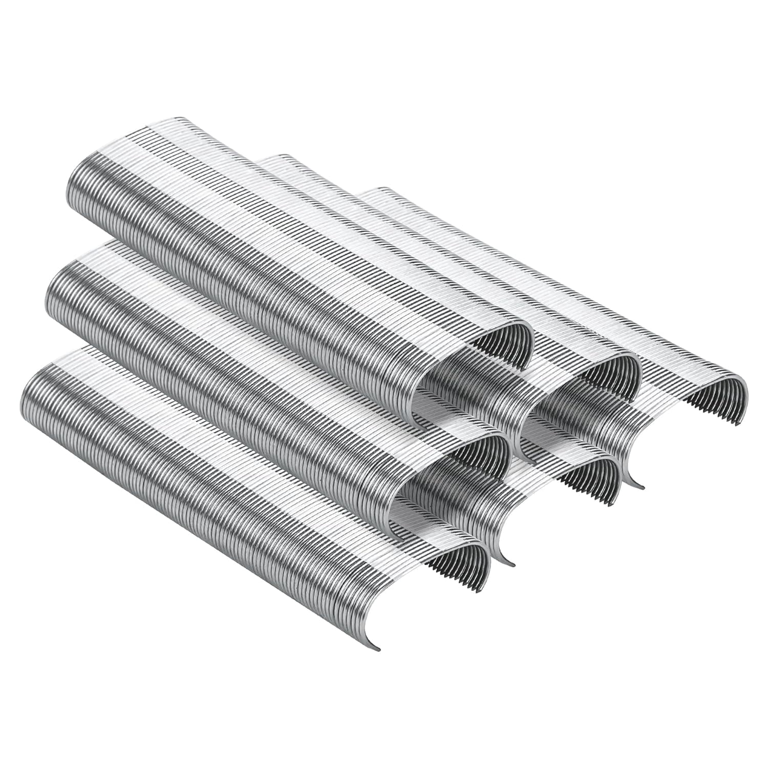 meite 14 Gauge 2-1/4-inch Flat Crown Galvanized Finish C Ring Staples ...