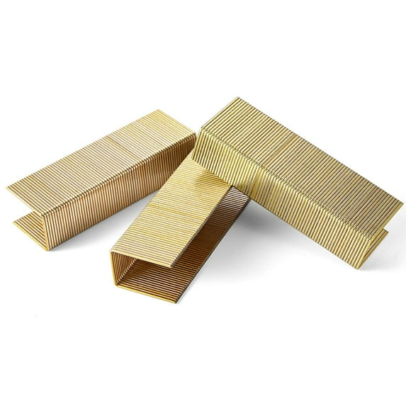 meite 16 Gauge 1-Inch Wide Crown Staples Galvanized Heavy Duty Crown ...