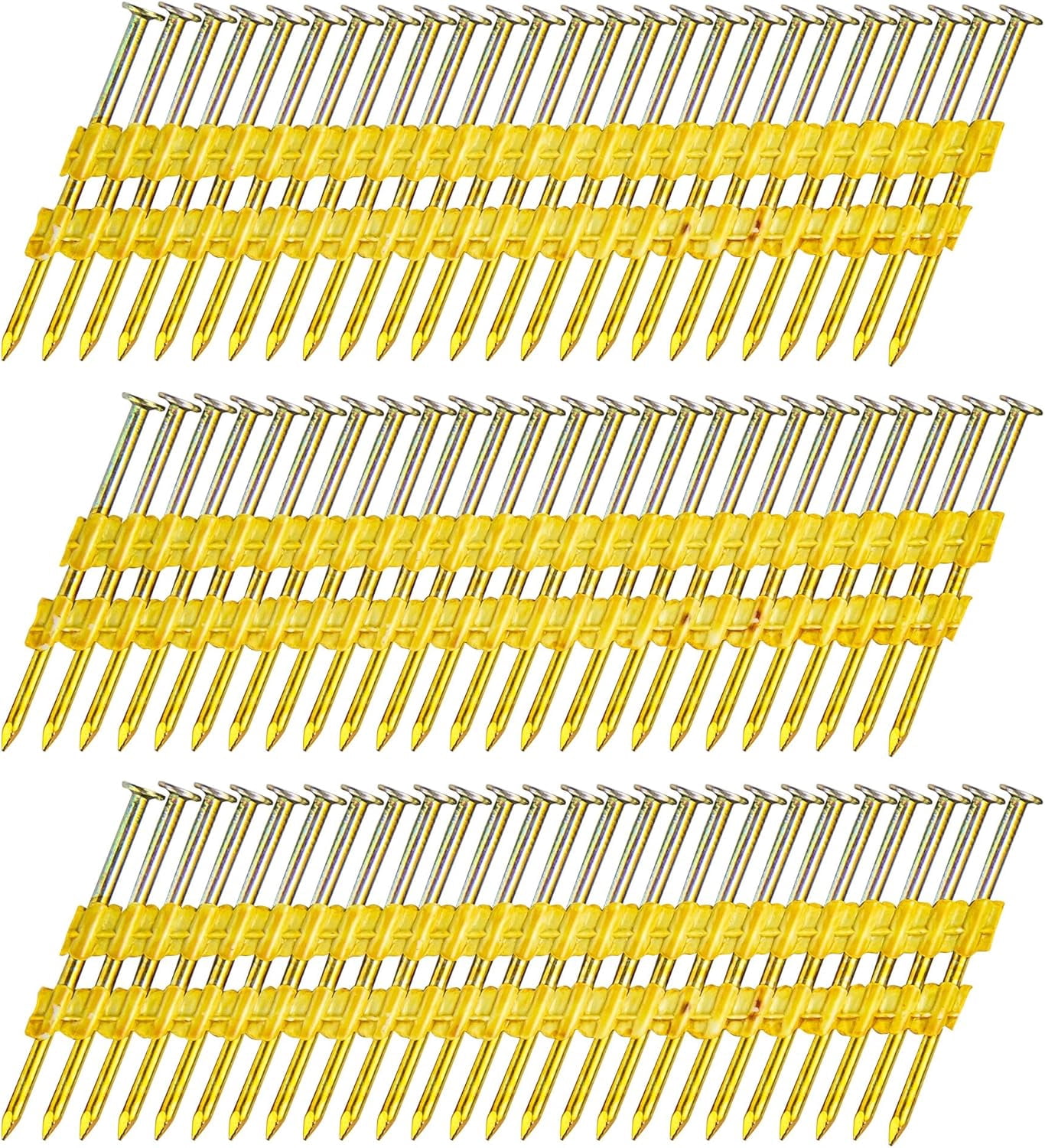 meite 21 Degree Framing Nails, 2-3/8 Inch x 0.113 Inch, Round Head ...