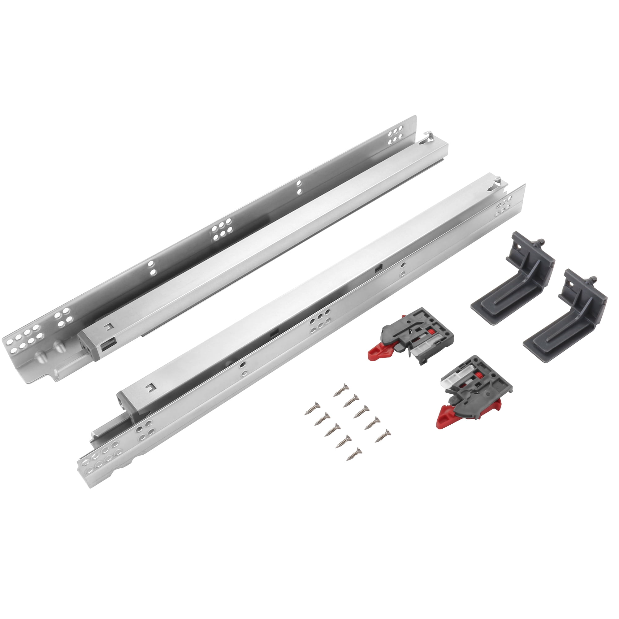 meite 21-Inch Undermount Soft Close Drawer Slides - Full Extension ...