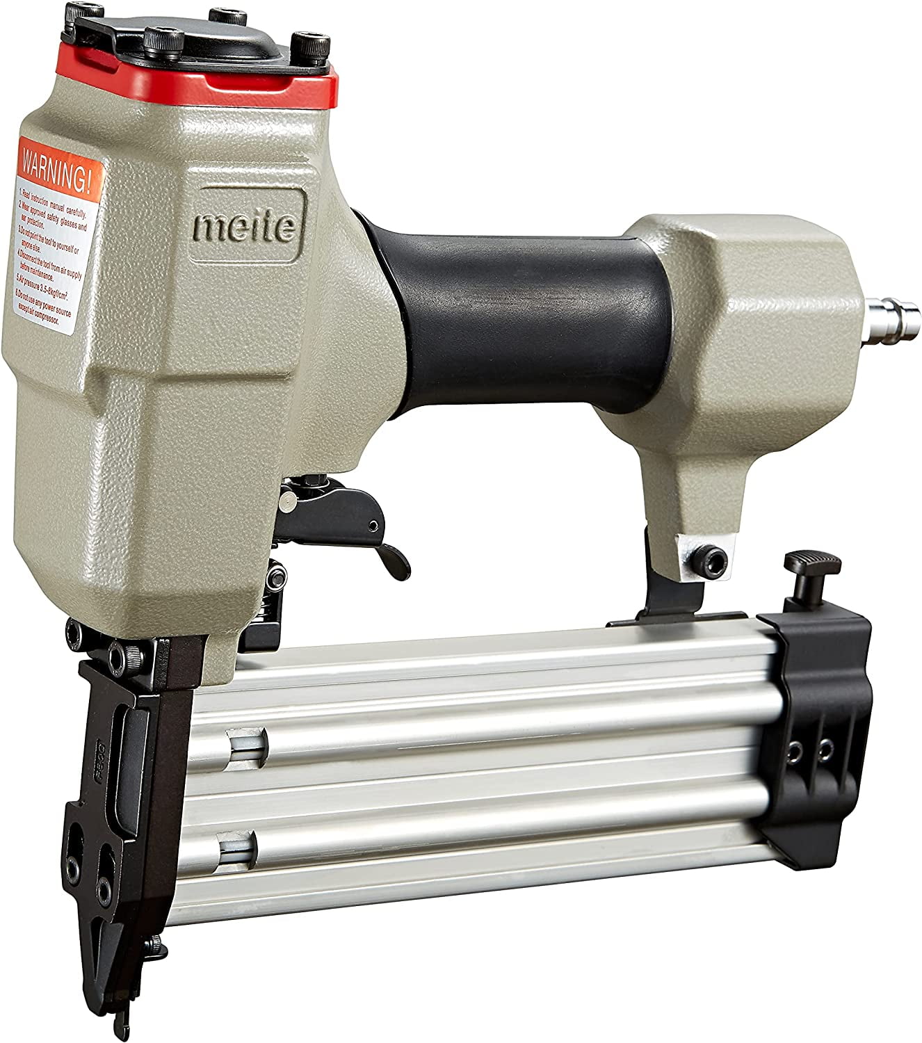 meite F50G Pneumatic Brad Nailer with Safety Switch for Woodworking ...