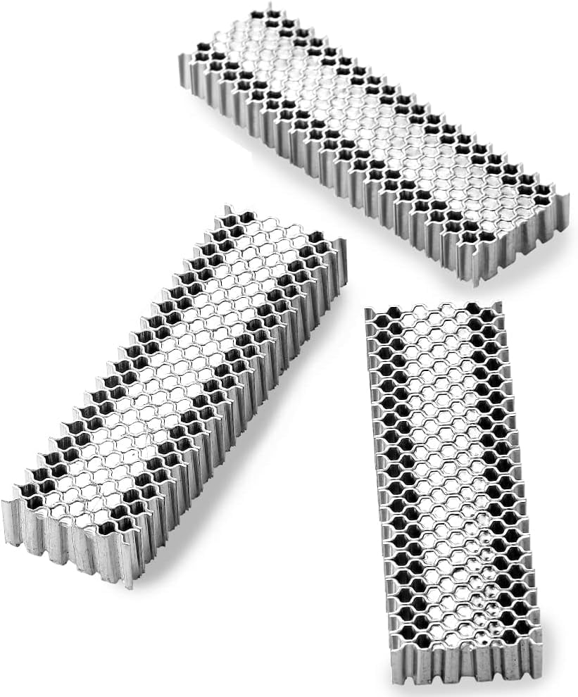 meite Corrugated Fasteners MC138 25 Gauge 1-Inch Crown 3/8-Inch Long ...