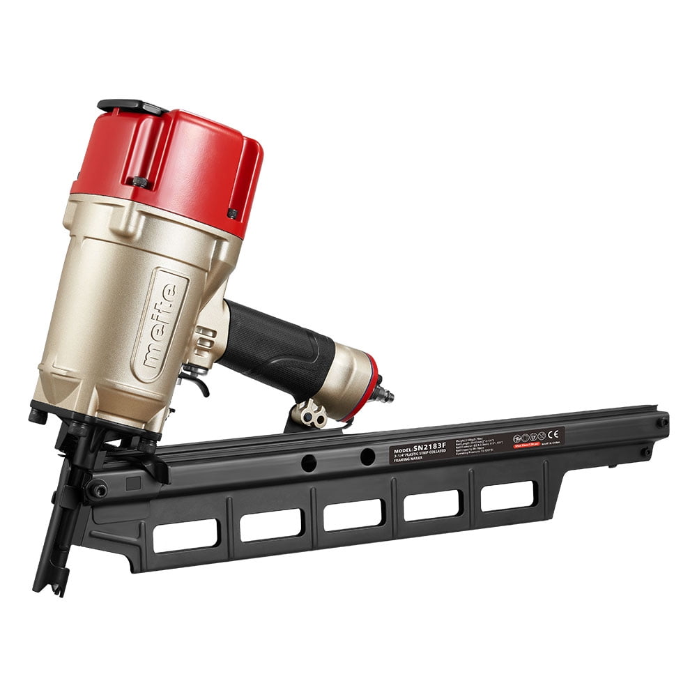 Meite Pneumatic 21 Degree Round Head Framing Nailer, 2-Inch to 3-1/4 ...