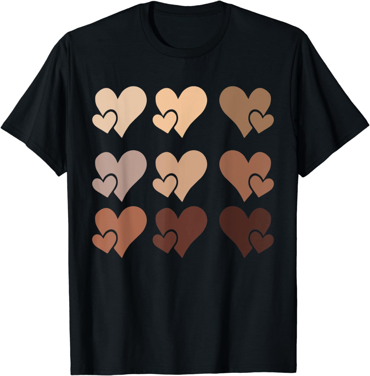 melanin hearts vintage valentines day Be Kind, BLM Pride T-Shirt ...