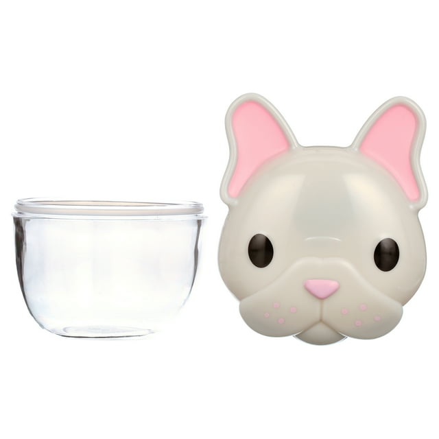 melii Animal Snack Containers with lid (French Bulldog) - Walmart.com