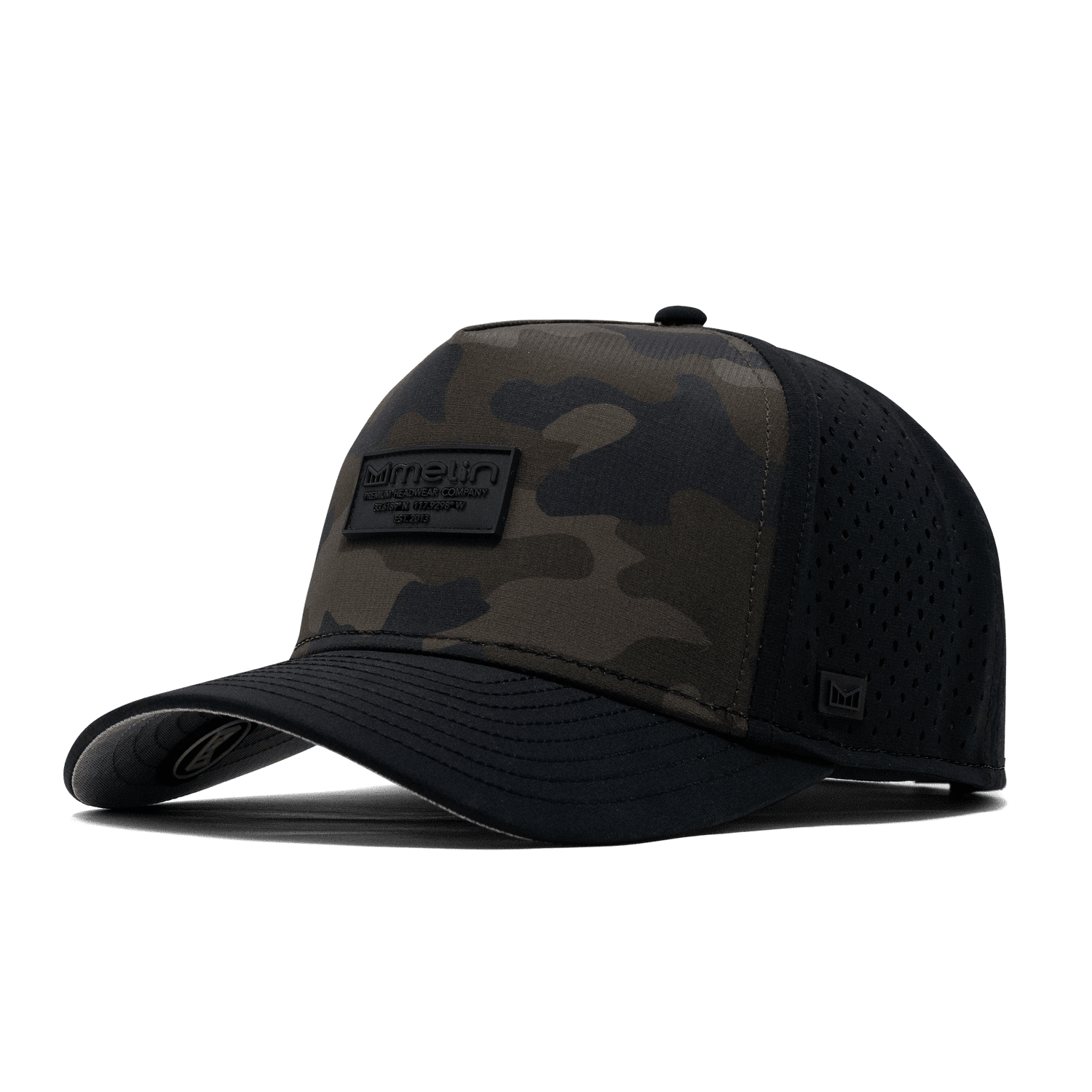 melin Hydro Odyssey Brick Caps Olive Camo Midnight, Size Small/Medium ...